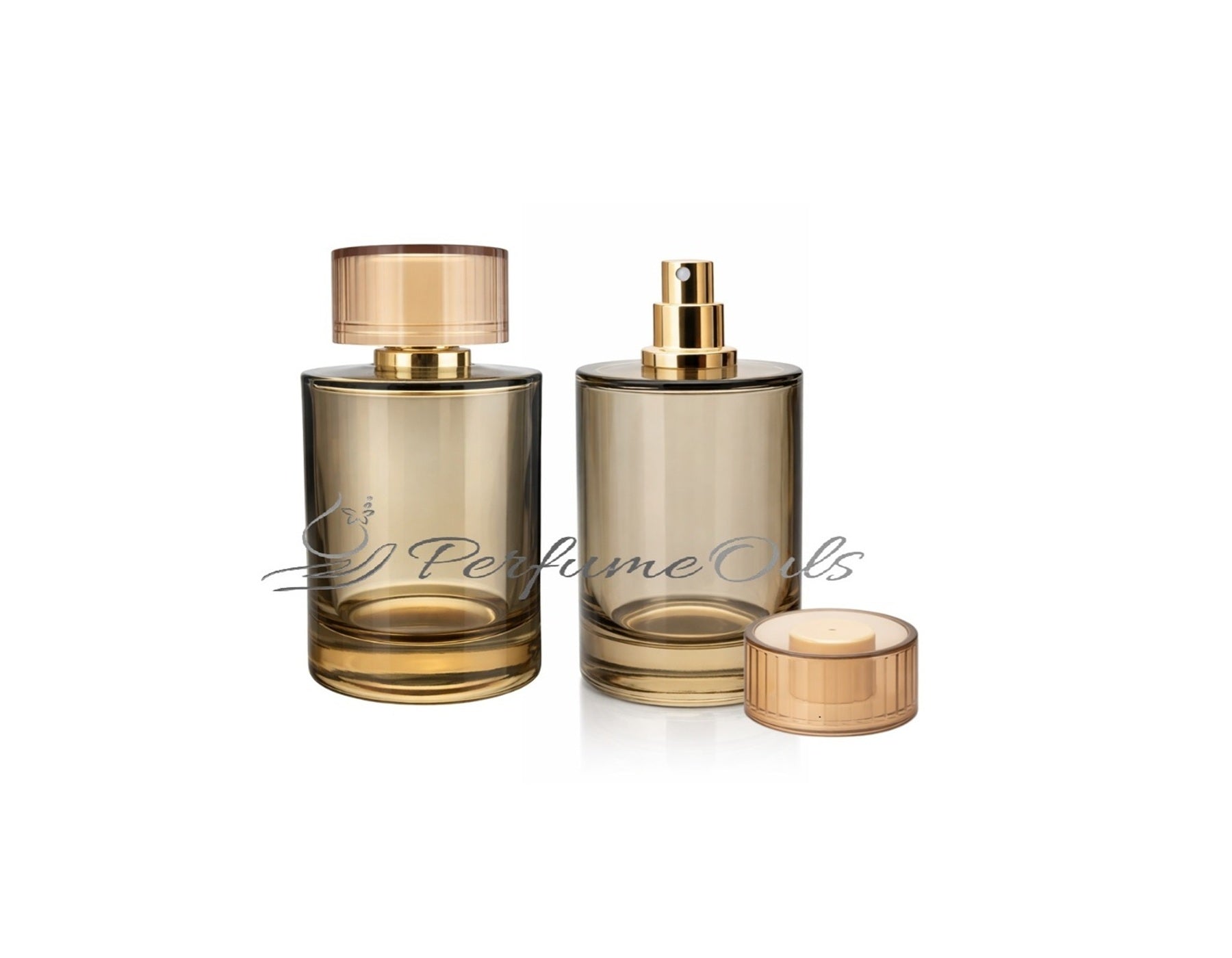 Amber Ridge Bottle - 30ml (Easy Crimp) – Perfume Oils